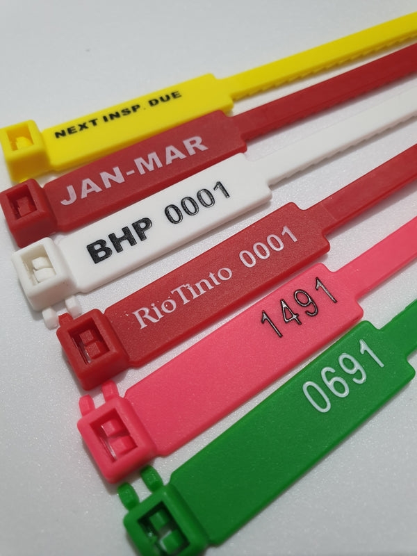 175mm Custom Inspection Rigging Tags