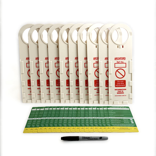 Archford Scaffold Tag Kit | Shop Online | Same Day Shipping