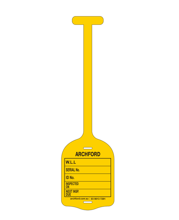 Rubber Inspection Tags